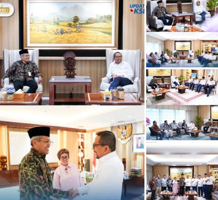 Kepala Staf Kepresidenan Muhammad Qodari Menerima Jajaran Pengurus ...