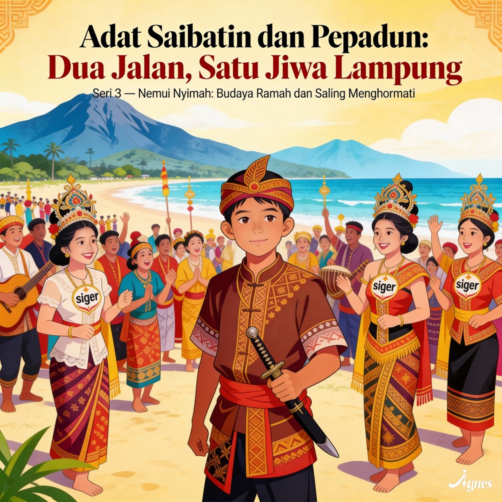Buku Seri: Adat Saibatin dan Pepadun, Dua Jalan, Satu Jiwa Lampung ...